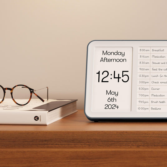 Dementia daily task reminder clock | Dementia Clocks | Reminder Clocks ...