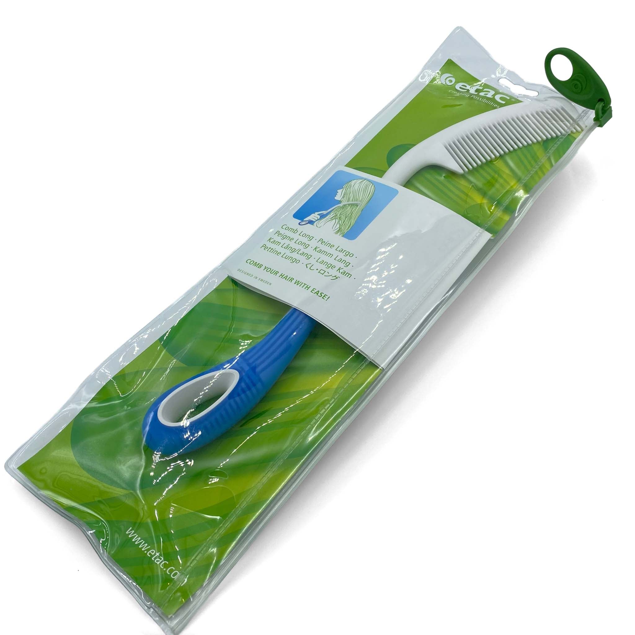 Etac long-handled comb | thick-handled comb | ergonomically designed ...