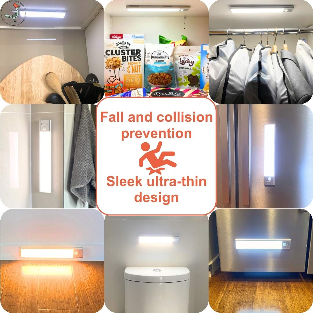 Motion sensor night light | Ultra thin design and long-lasting battery ...