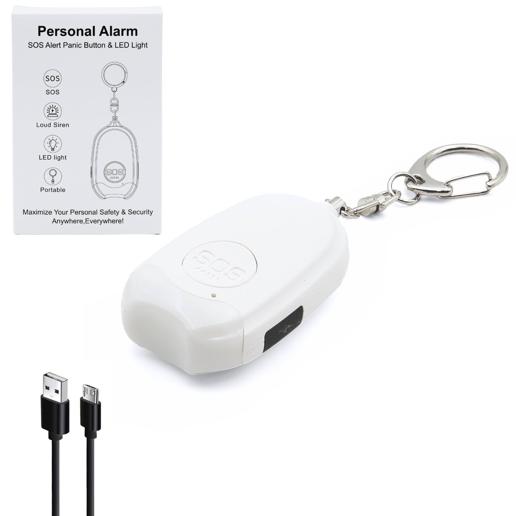 Mini Personal Duress Alarm and Torch | Safe Sound Personal Alarm – The ...