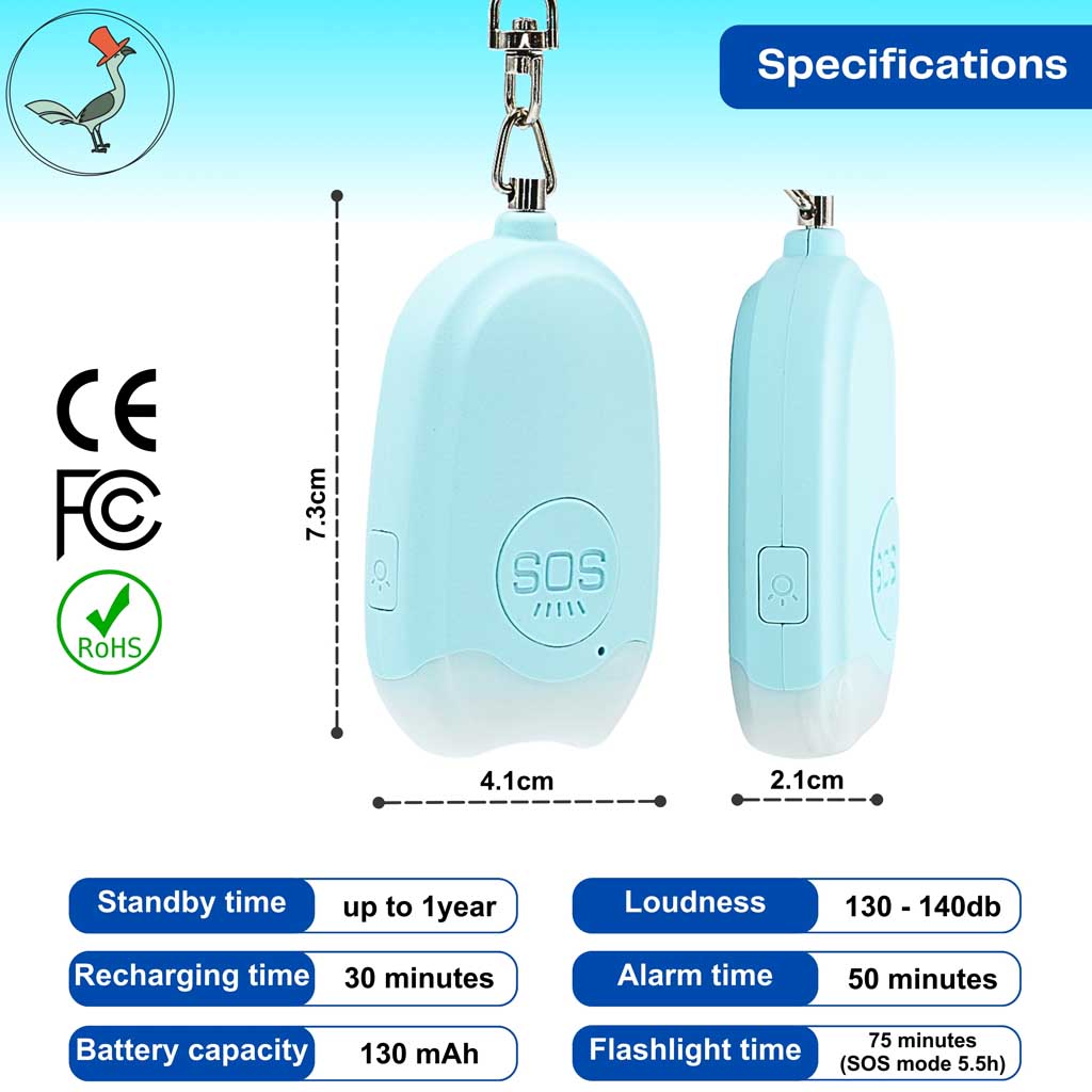 Mini Personal Duress Alarm and Torch | Safe Sound Personal Alarm – The ...