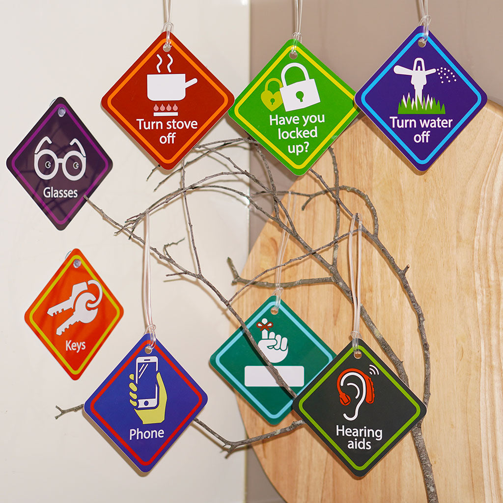 Reminder signs | Bright and friendly visual reminder signs | Reminders ...